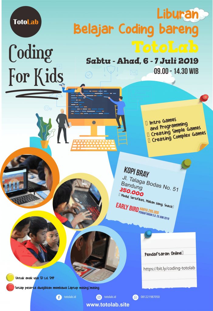 Liburan Belajar Coding Bareng TotoLab